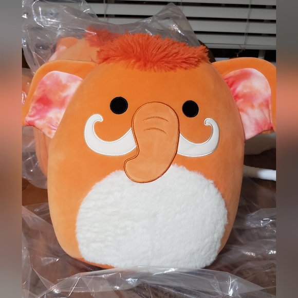 Squishmallows | Toys | Rare Squishmallows 6inch Orange Wolly Mammoth ...